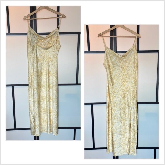 Paper Heart | Dresses | Paper Heart Womens Cowl Neck Midi Dress Medium ...